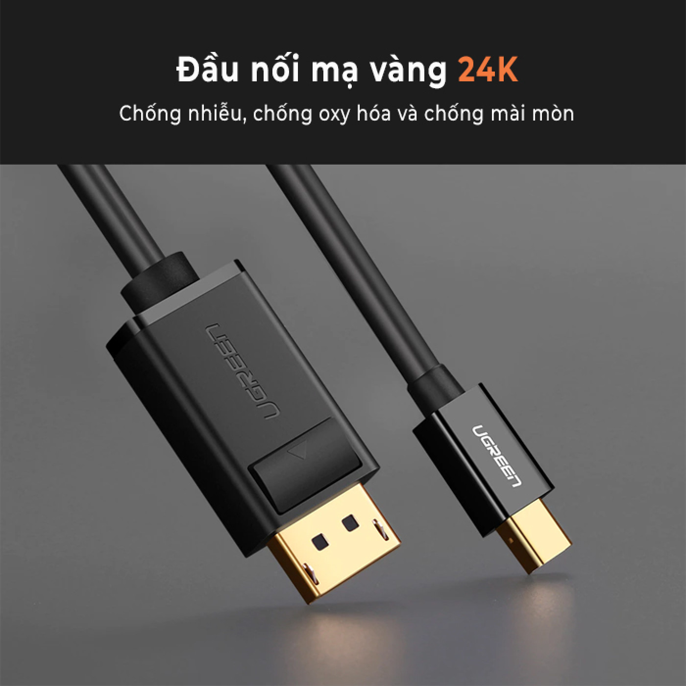 Cáp chuyển đổi Ugreen Mini Displayport to Displayport 1.5M 10477 | Cáp ...