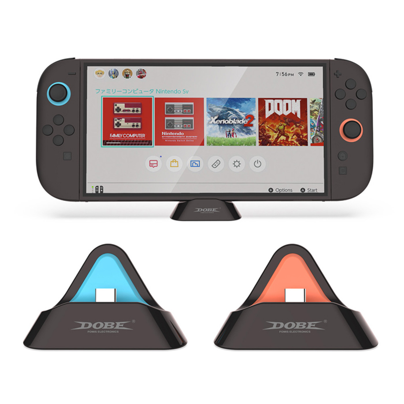 DOBE - Switch 2 Charging Dock | Phụ kiện dành cho Nintendo