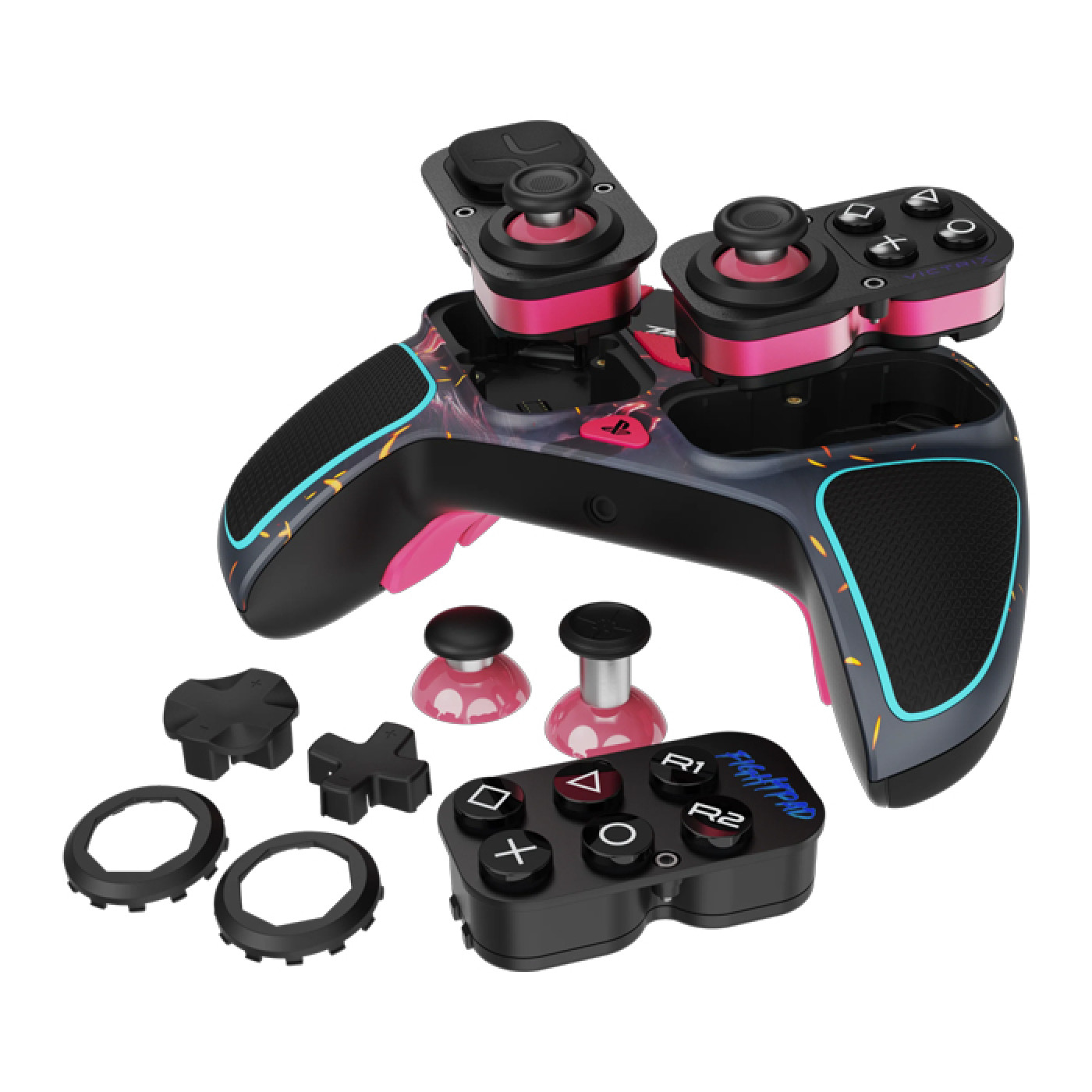 Victrix Pro Wireless Controller for PS5, PS4 & PC - Tekken 8 Edition ...