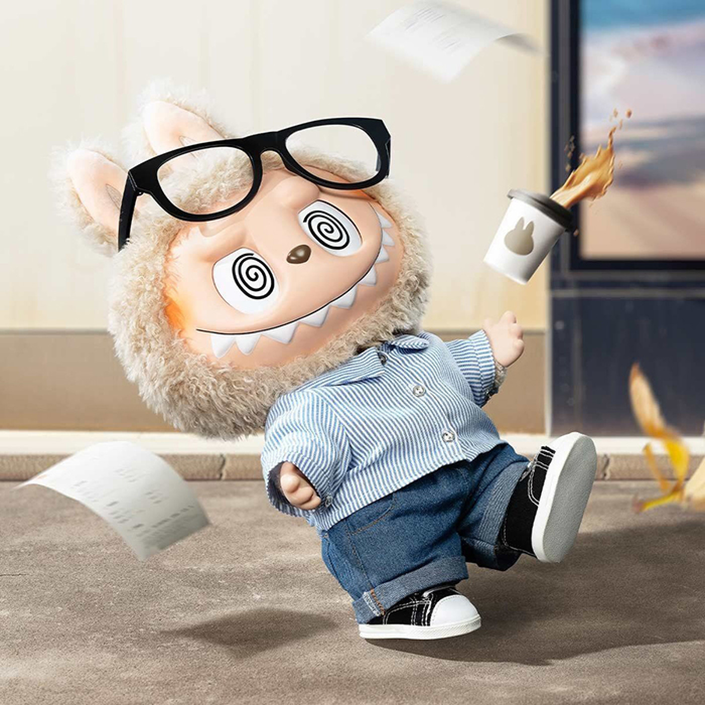 LABUBU - FLIP WITH ME - 40CM| Mô Hình La Bu Bu